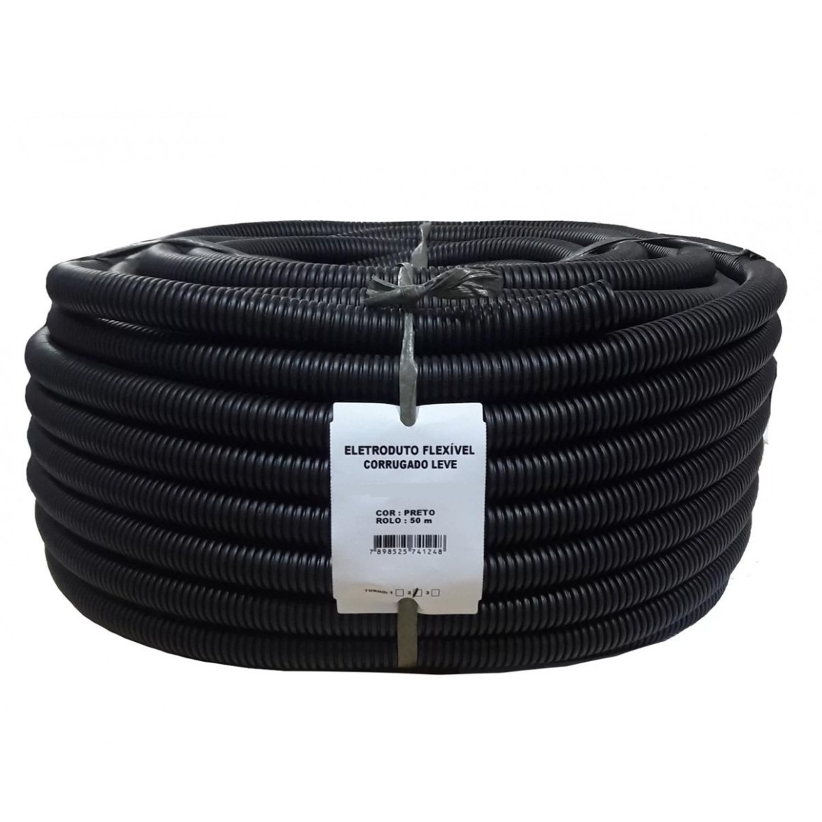 Eletroduto Preto 3/4" 50M TECNO